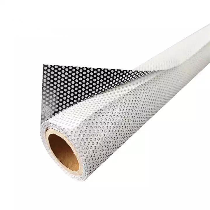 Perforated One Way Vision Automatic Perforation Vinyl Film For Windows ...